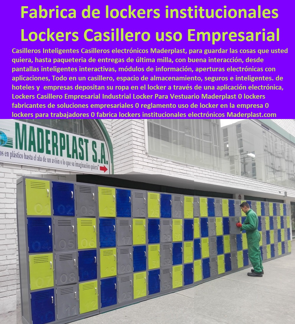 12 LOCKER PLÁSTICO CASILLEROS PLÁSTICOS CASILLERO PARA ROPA LOCKERS ...