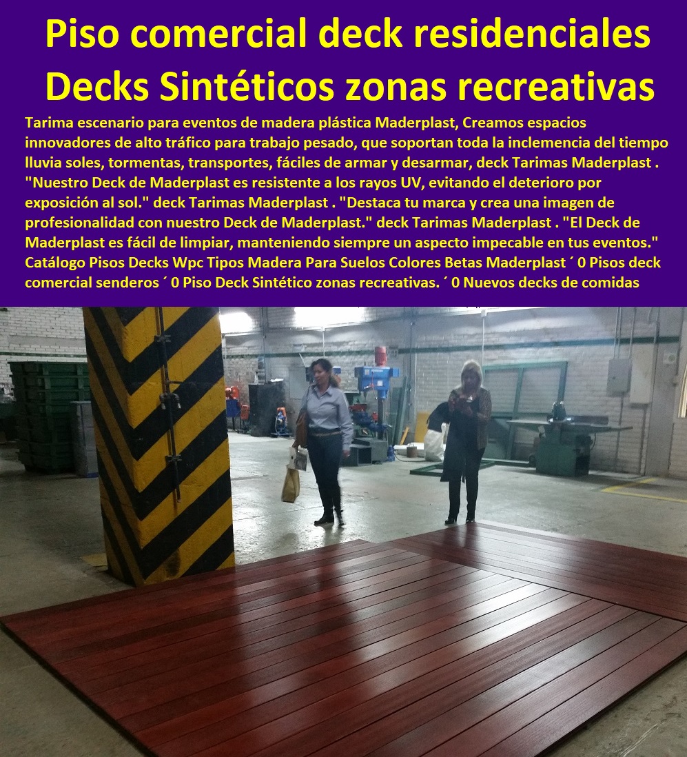 PISO MADERPLAST COLOMBIANOS CALIDAD GARANTIZADA Pisos Madera Plástica ...