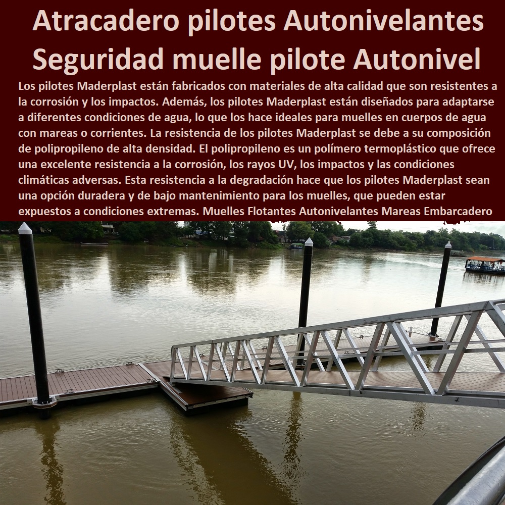 EMBARCADEROS FLOTANTES MUELLES MARINOS MADERPLAST fábrica de materiales ...